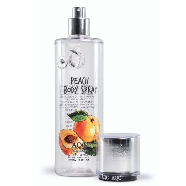AQC fragrances Body Mist Spray Peach 200ml