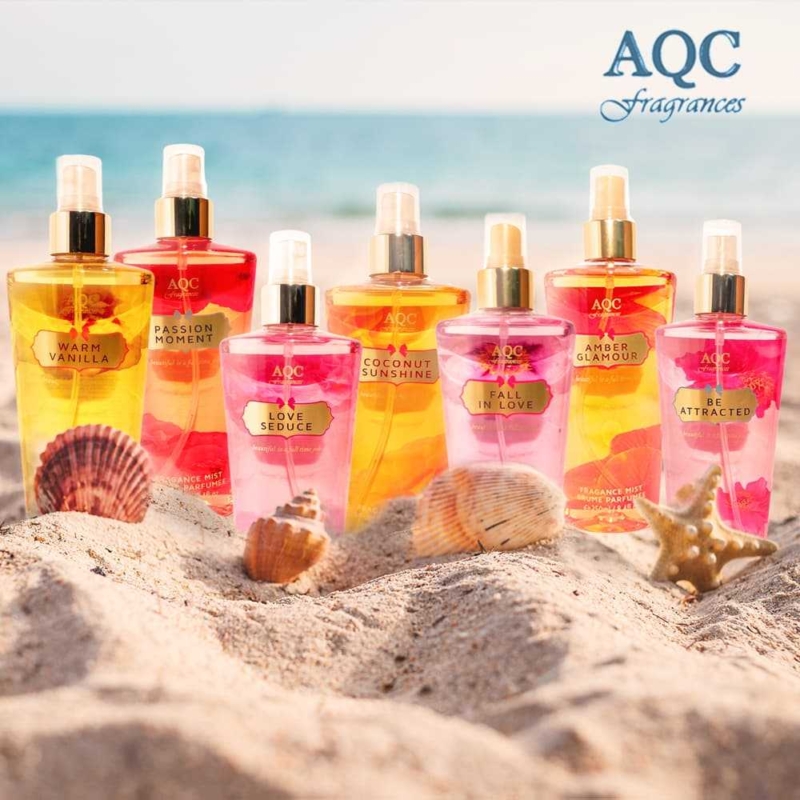 AQC fragrances Body Mist Coconut Sunshine 250ml Spray