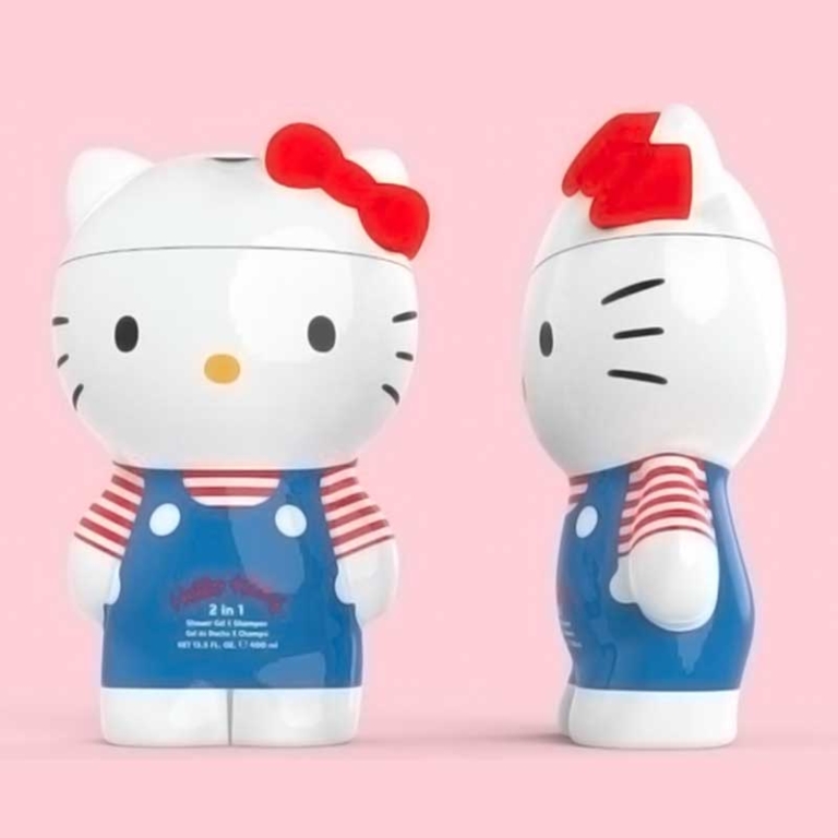 Air-Val Hello Kitty 2 in 1 Shower Gel & Shampoo 400ml