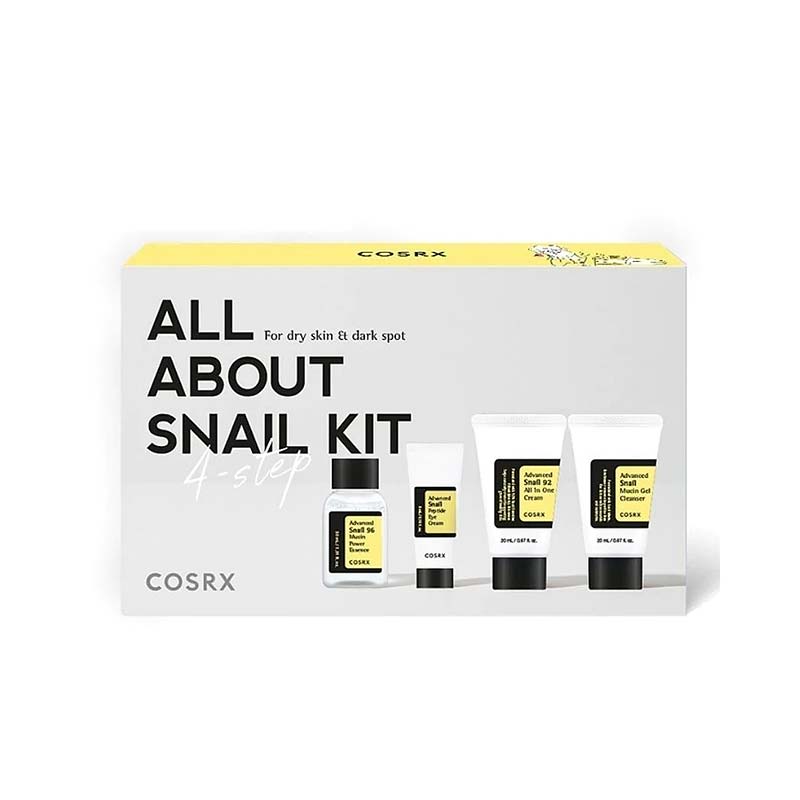 Cosrx All About Snail Kit 4 – Σετ Περιποίησης Προσώπου με Έκκριμα ...
