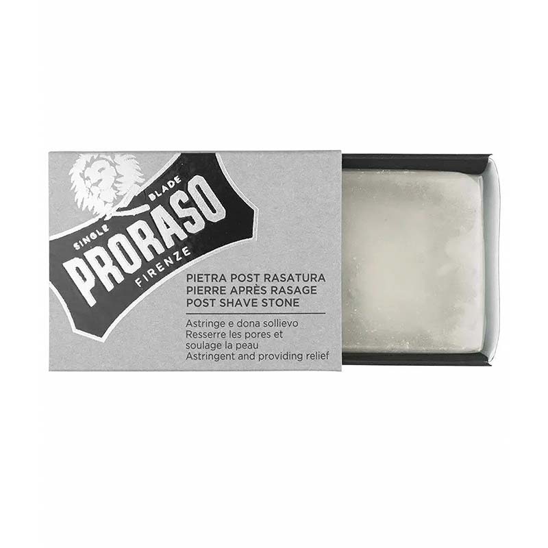 Proraso Post Shave Stone Natural Alum Block 100g – Αιμοστατική Πέτρα