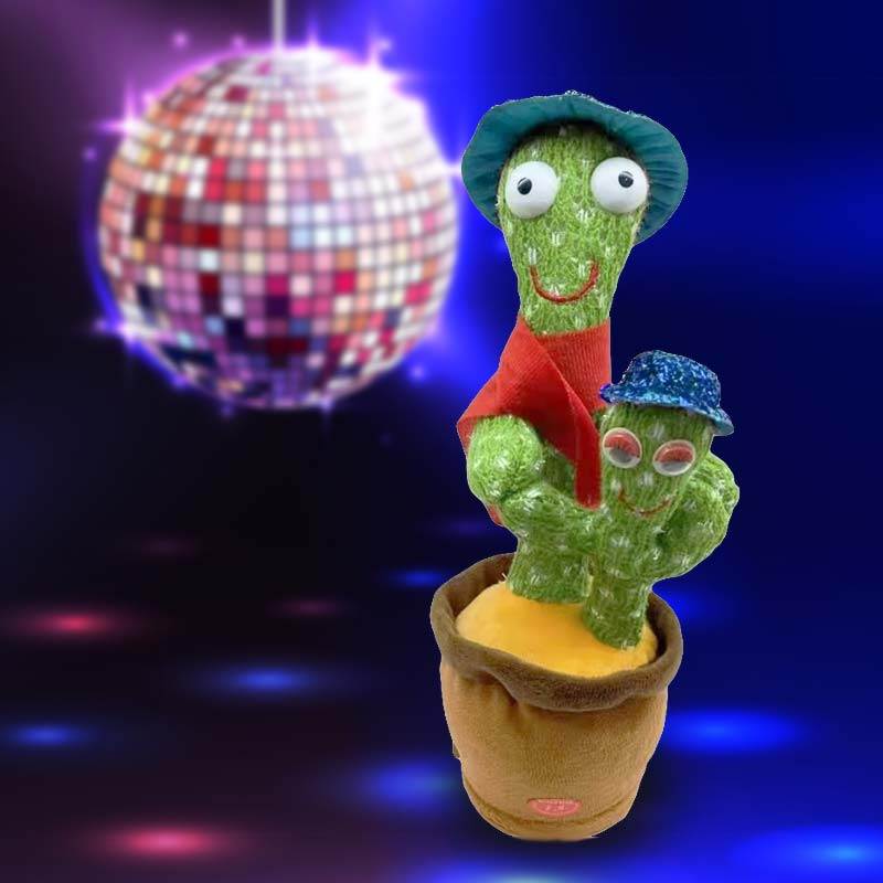 Silly Dancing Twin Cactus Κάκτοι που χορεύουν, τραγουδάνε, φωτίζουν ...